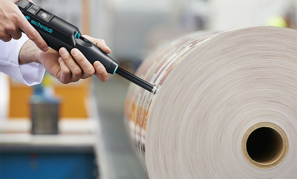 Paper Schmidt PS8000 UK | Roll Hardness Tester for Paper, Film, Foil ...